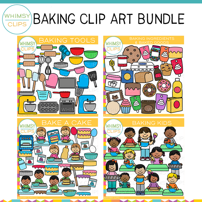 Baking Clip Art Bundle – Whimsy Clips