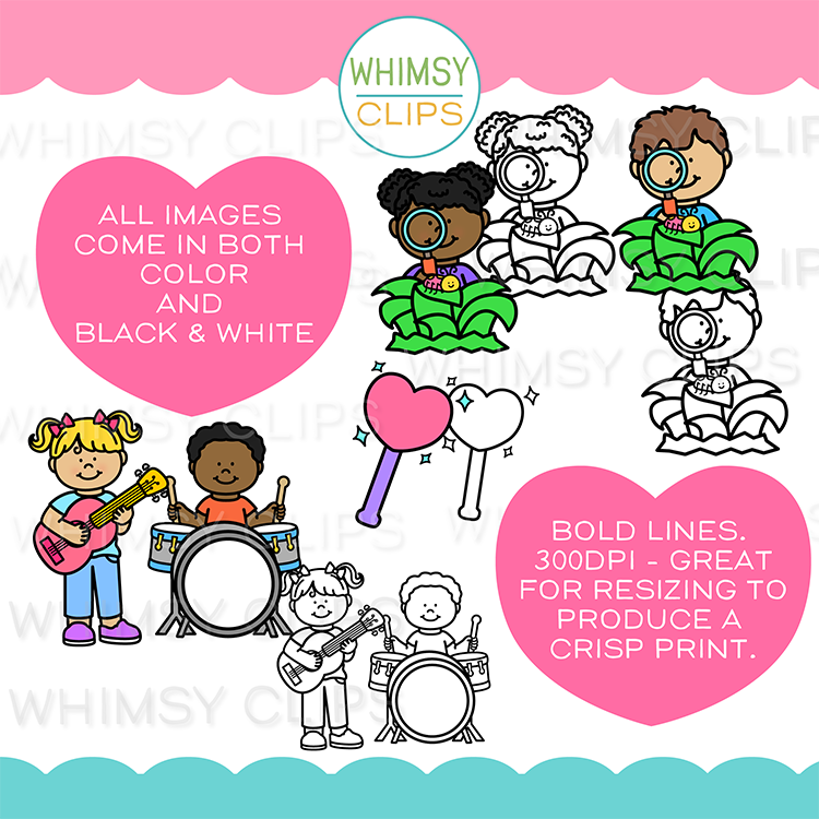 The Really Big ND Final Consonant Ending Blends Clip Art – Whimsy Clips