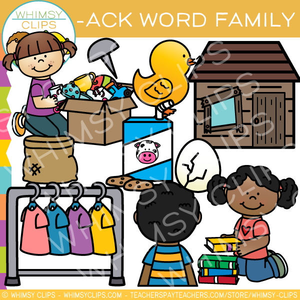 Word Family Clip Art