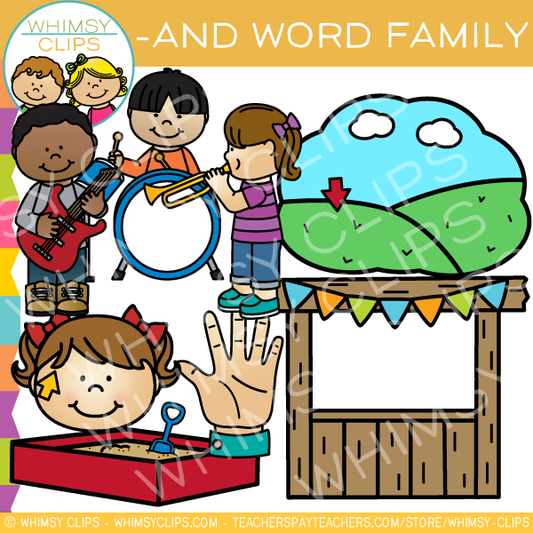 Word Family Clip Art