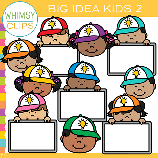Kids Idea Clip Art