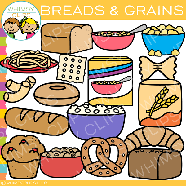 Breads and Grains Clip Art – Whimsy Clips