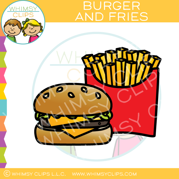 Cheeseburger Clip Art Black And White