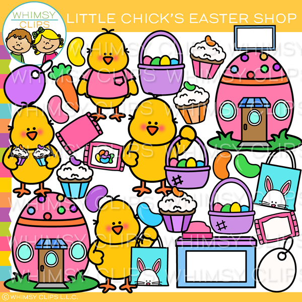 Chick's Easter Shop Clip Art – Whimsy Clips