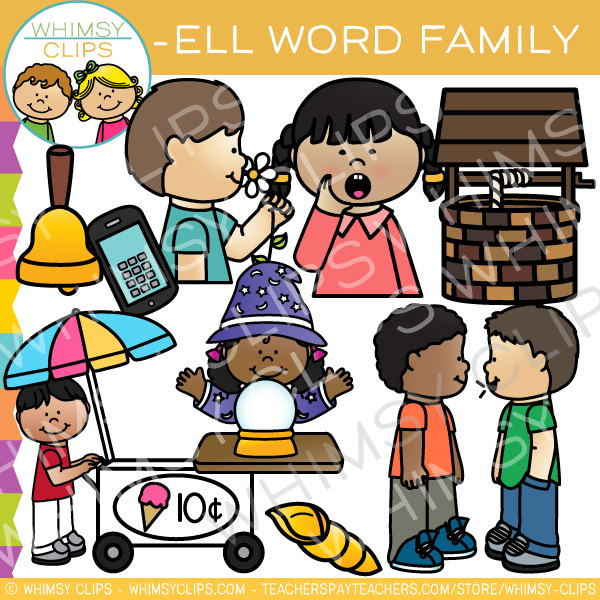 Word Family Clip Art