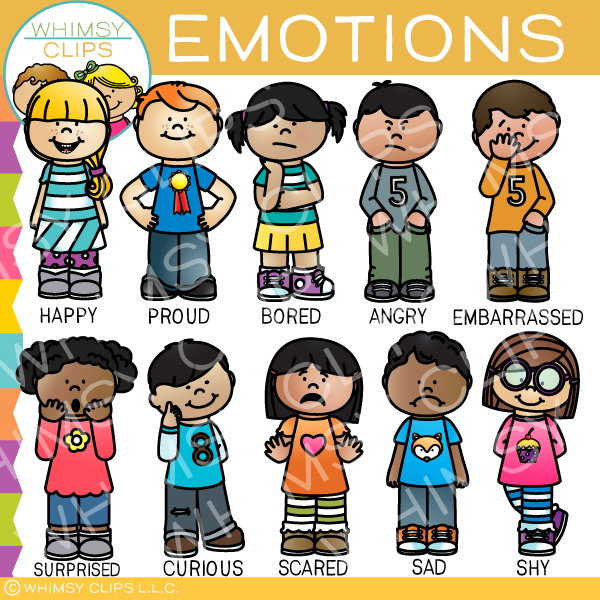 Feelings And Emotions Clipart