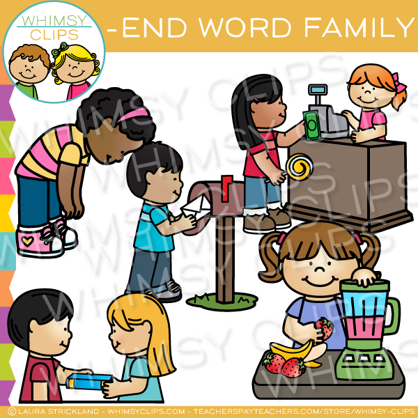 Word Family Clip Art