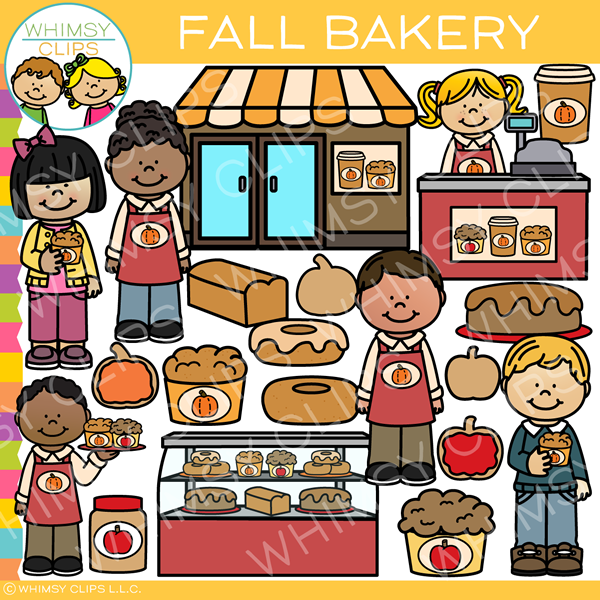 Fall Bakery Clip Art – Whimsy Clips