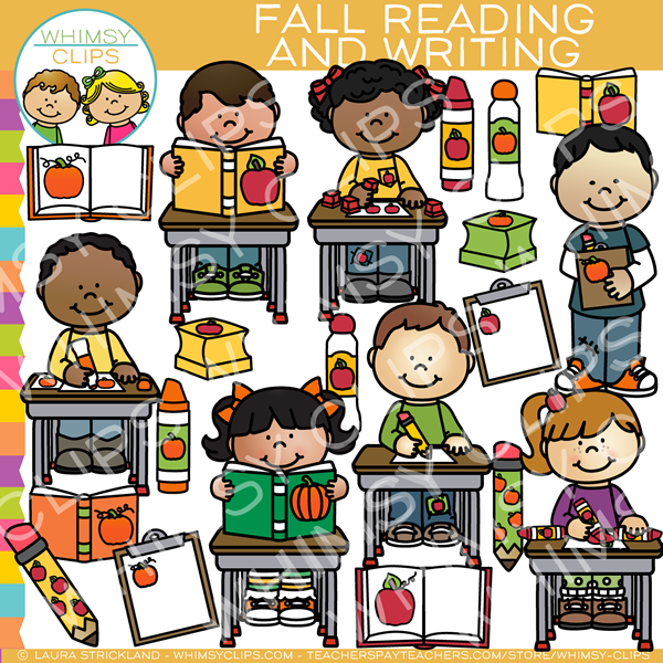 Reading And Writing Clipart For Kids