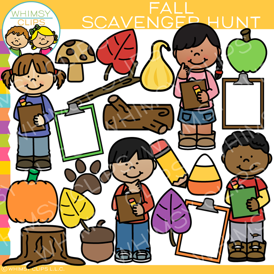 Scavenger Hunt Clip Art