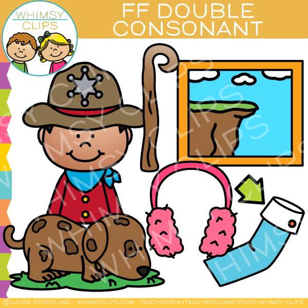 FF Double Consonant Clip Art – Whimsy Clips