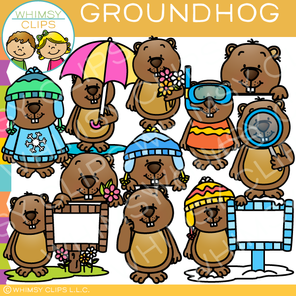 Groundhog Day Clip Art Free