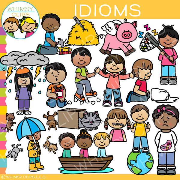 Idioms - Figurative Language Clip Art – Whimsy Clips