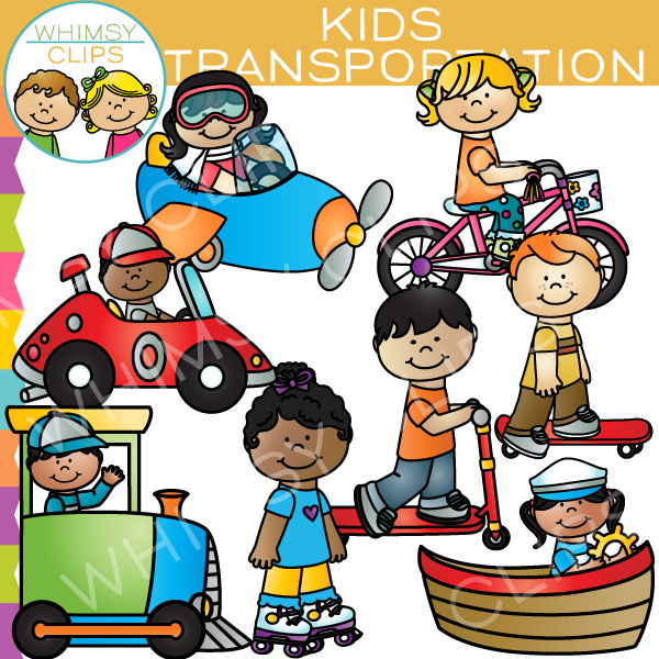 Transportation Clipart Black And White