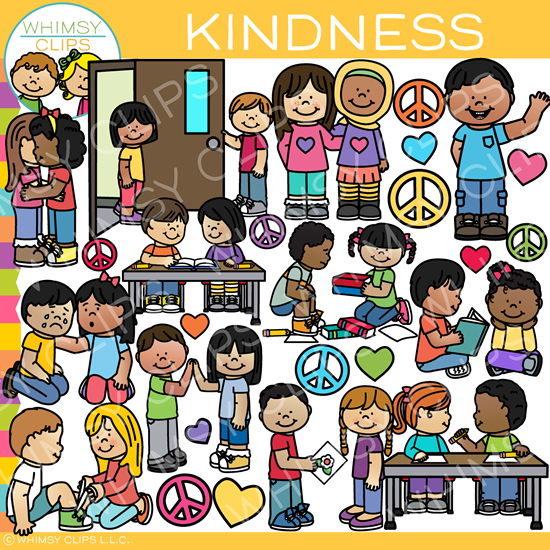 Kids Showing Kindness Clip Art Whimsy Clips kids-showing-kindness-clip-art-whimsy-clips