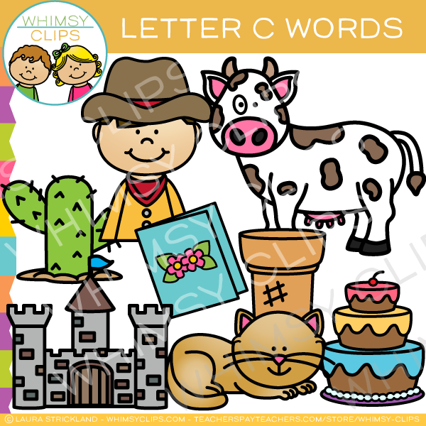 Alphabet Letters Clip Art C