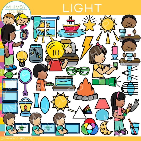 Light Clip Art - Form of Energy – Whimsy Clips