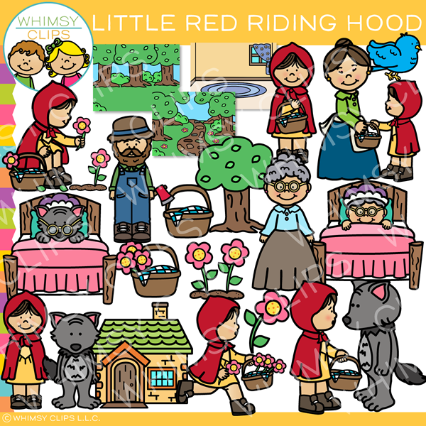 Little Red Riding Hood Clip Art – Whimsy Clips