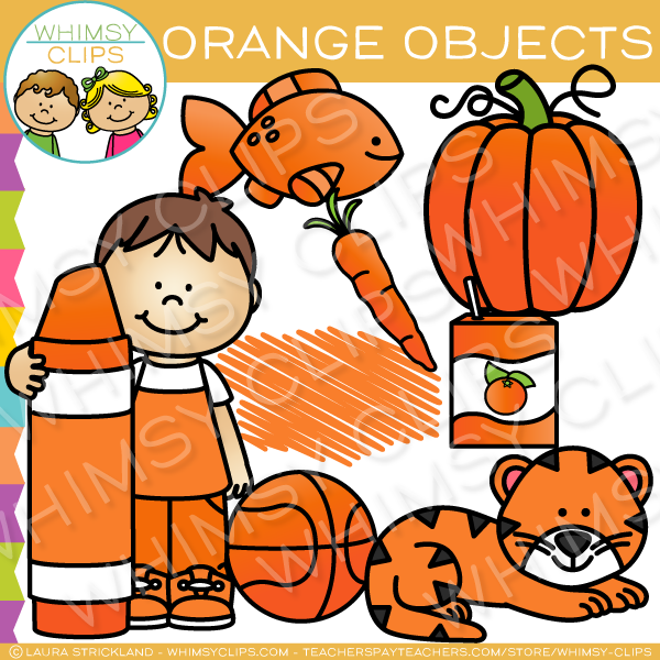 Orange Color Clip Art