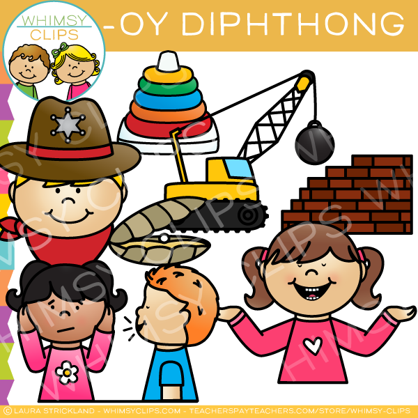 OY Diphthong Clip Art – Whimsy Clips