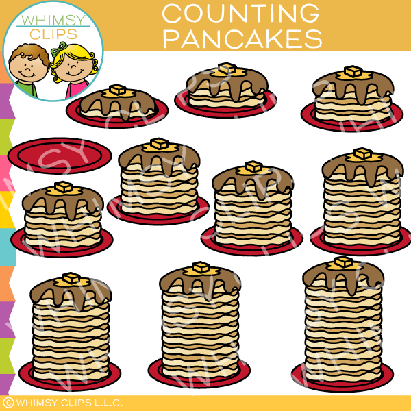 Pancake Stack Clip Art