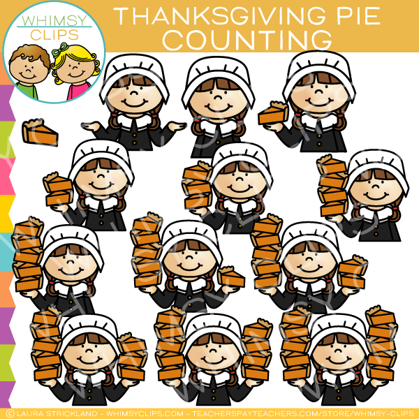 Thanksgiving Pies Clip Art