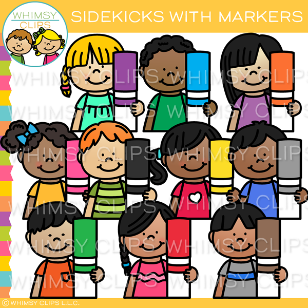 markers clipart