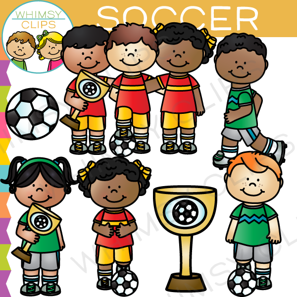Kids Soccer Clip Art – Whimsy Clips