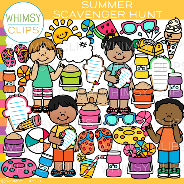 Scavenger Hunt Clip Art