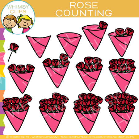 Valentines Day Roses Clip Art