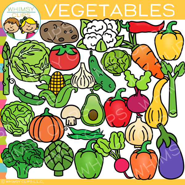 Fruits And Vegetables Clip Art