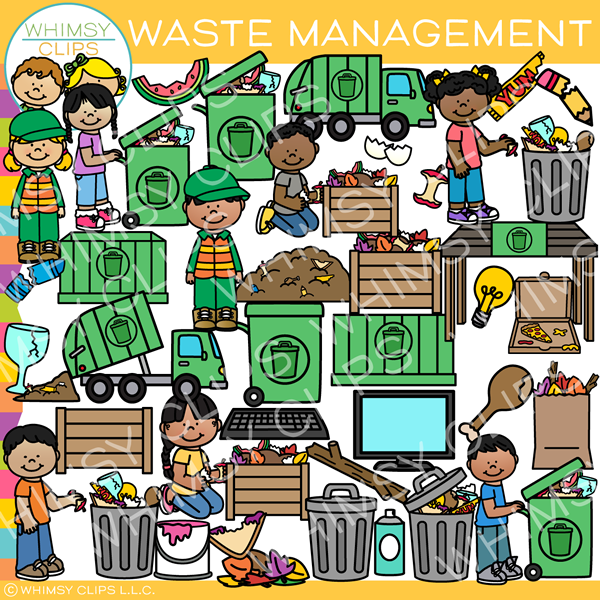 Reduce Reuse Recycle For Kids Clipart