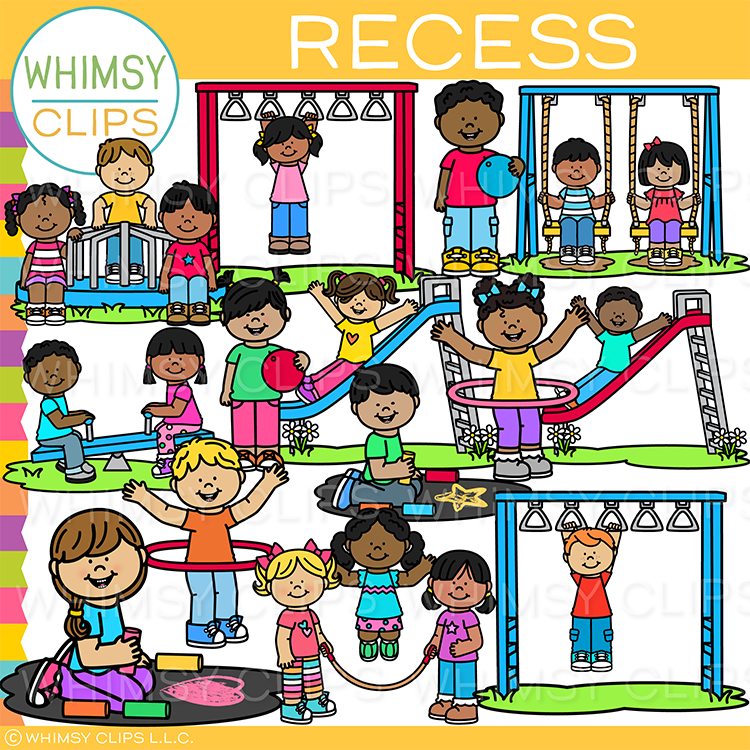 Kids Recess Clip Art – Whimsy Clips