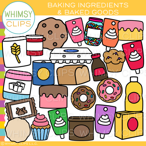Food Clip Art, Images & Illustrations | Whimsy Clips