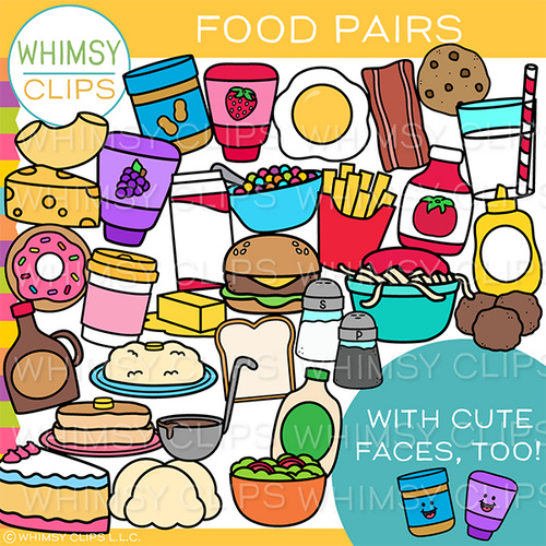 Food Clip Art, Images & Illustrations | Whimsy Clips