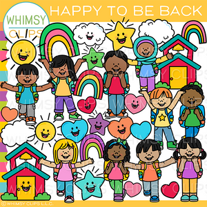 School Clip Art, Images & Illustrations | Whimsy Clips