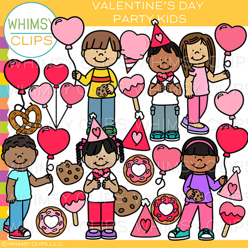 Valentine's Day Clip Art, Images & Illustrations | Whimsy Clips