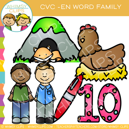 Family Word Clipart