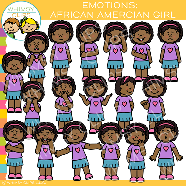 Different Emotions Clip Art