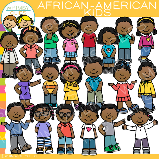 African American Youth Clip Art African American Clip Art | Kids From