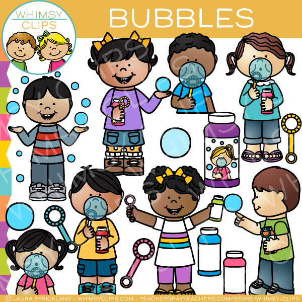 Kids Bubble Clip Art – Whimsy Clips
