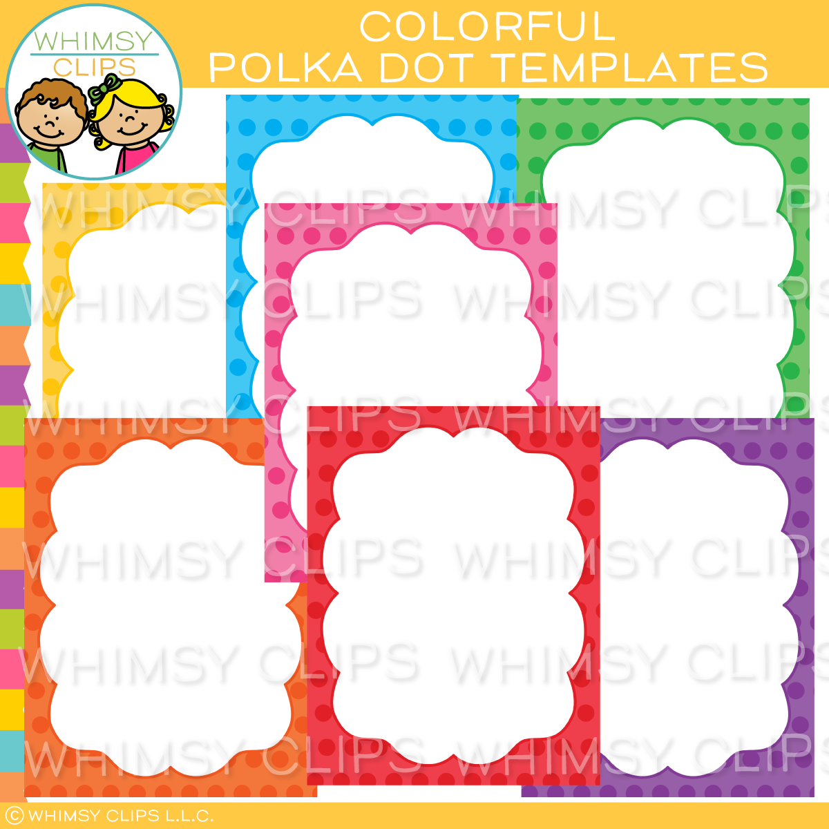 Polka Dot Templates For Microsoft Word Polka Dot Letterhead Lime Green