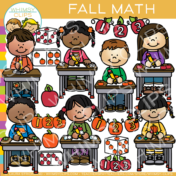 Autumn Math Clip Art – Whimsy Clips