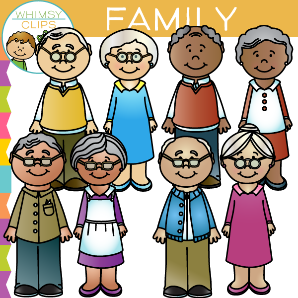 Family Members Clip Art