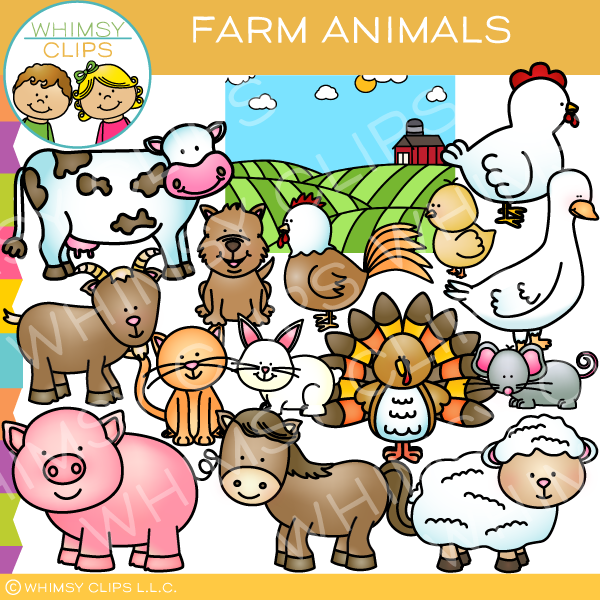 Farm Animal Clip Art Free