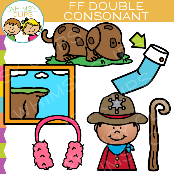 Double Consonant Clip Art Bundle – Whimsy Clips