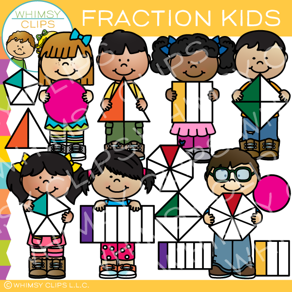 Rectangle Fraction Clip Art