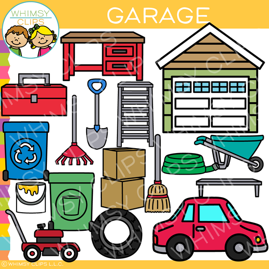 Clipart Garage Car