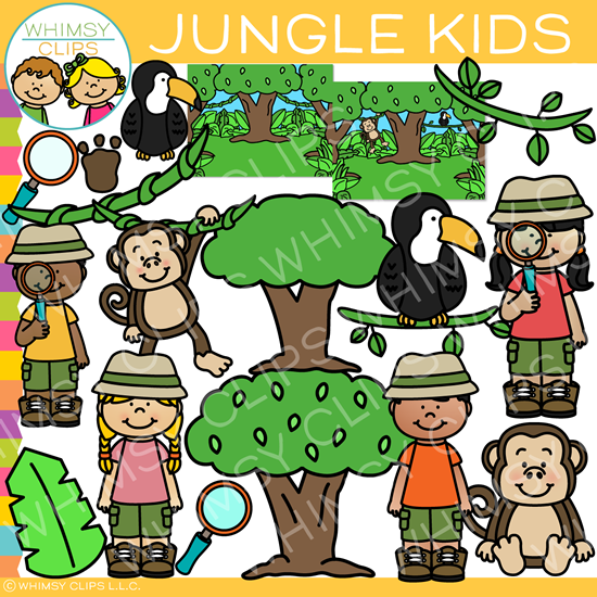 Jungle Clip Art For Kids