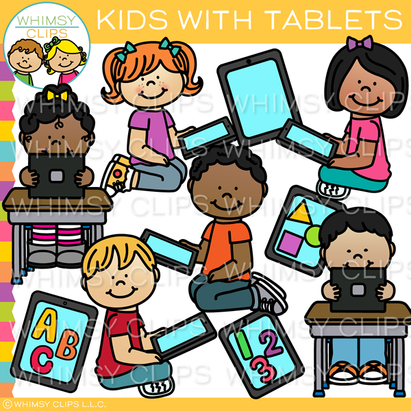 Classroom Technology Clipart